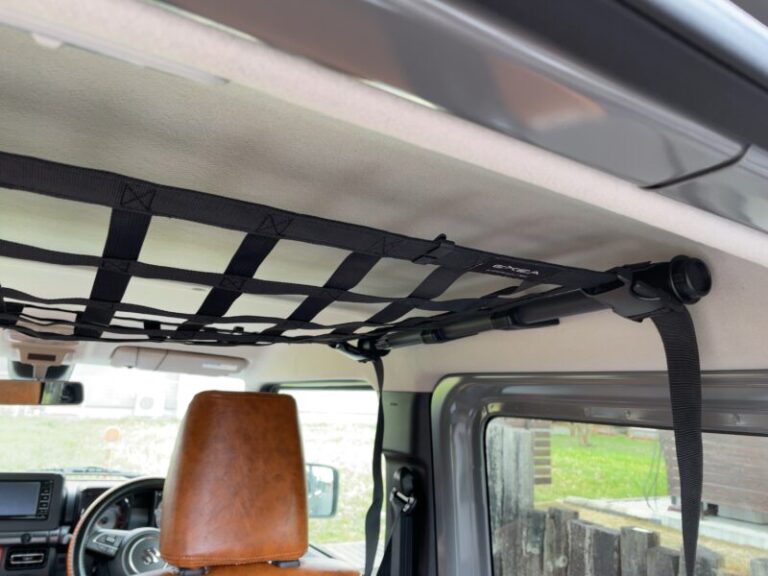 【星光産業EXEA】ジムニー専用ルーフネット(EE-232)をレビュー！ | うりさんブログ