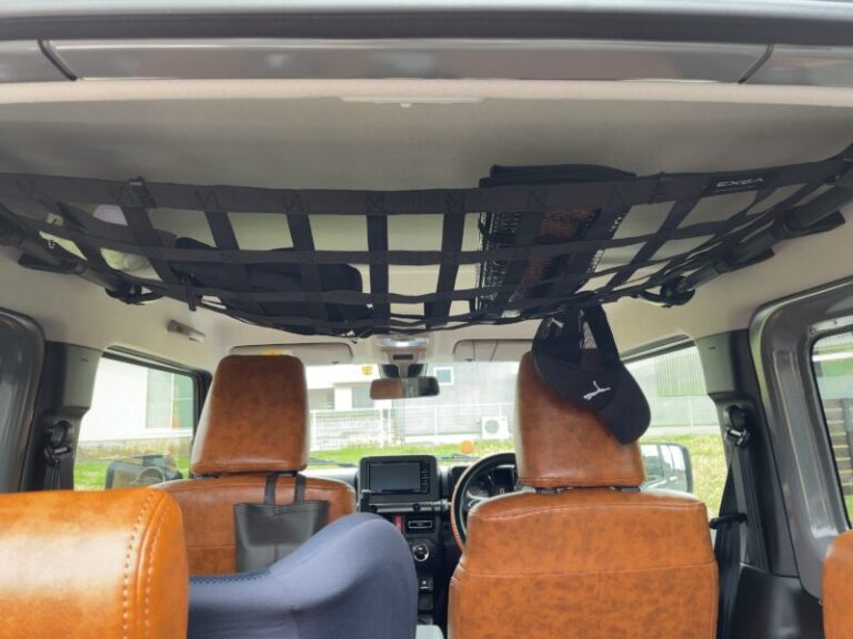 【星光産業EXEA】ジムニー専用ルーフネット(EE-232)をレビュー！ | うりさんブログ